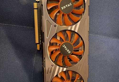 Видеокарта zotac geforce gtx 980, 4 gb