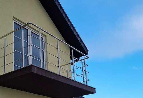 Перила на балкон / Комплект балконных ограждений