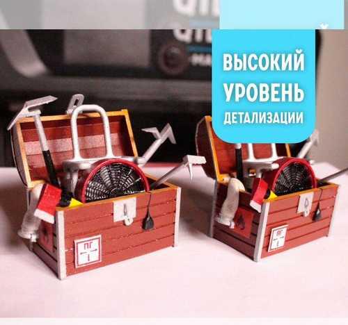 Игрушка Ящик с инструментами. 3D печать