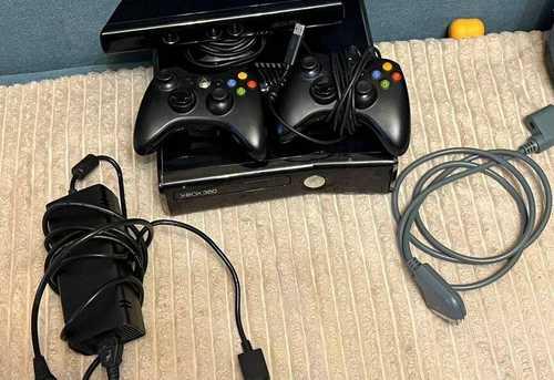 Xbox 360 S Console модель 1439 + приставка kinect
