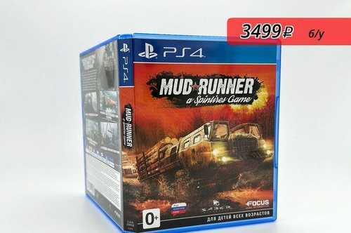 Б/у Spintires: MudRunner (PS4, русская версия)