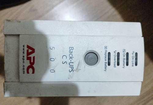 Ибп APC CS 500 BK500-RS