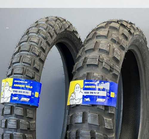 Michelin Anakee Wild 110/80-19 и 150/70-17