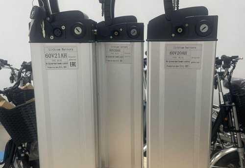 Аккумуляторы для электровелосипеда 60v20ah