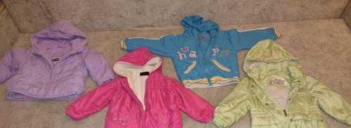 Курточка детская для девочек 86-92 размер