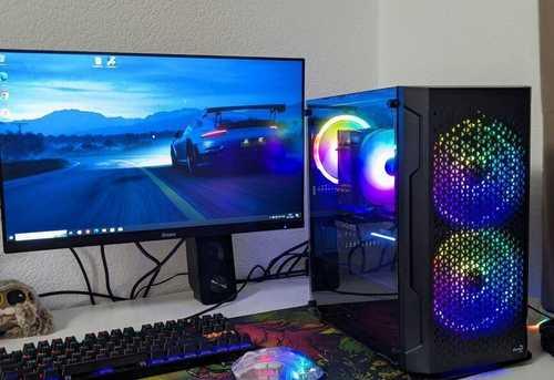Новый игровой Ryzen 5 5600 RTX4060 16gb SSD 500gb
