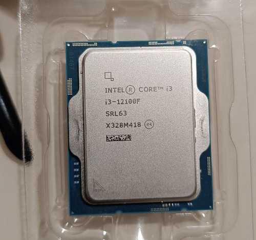 Процессор intel core i3 12100f