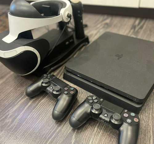 Sony PlayStation 4 Slim  VR r2   Move