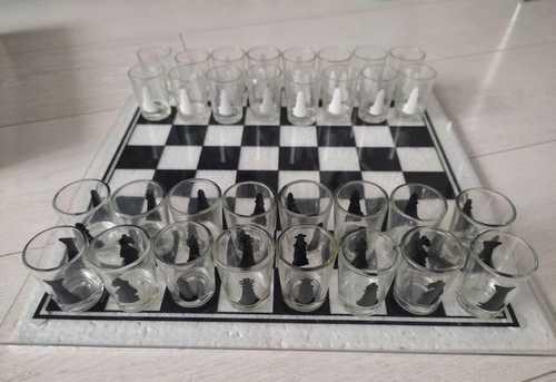 Шахматы с рюмками