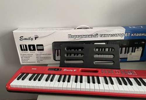 Портативный синтезатор 61 клавиша