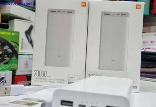 Повербанк Xiaomi 20000 mah с быстрой зарядкой