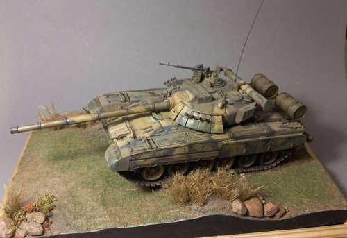Модель танка Т-80 уд