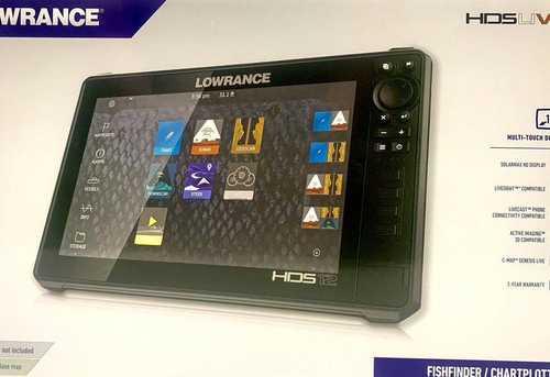 Эхолот lowrance hds 12 live с датчиком