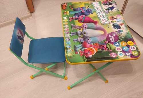 Детские складные стол и стул "nika Kids"