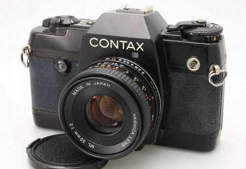 Contax 137 MA Quatz с объективом Yashica