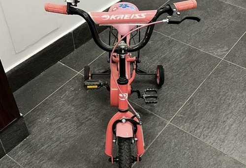 Детский велосипед Kreiss (розовый)