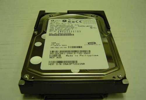 Жесткий диск Fujitsu MAX3073NC 73,5Gb U320scsi