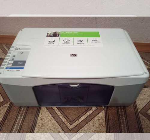 Принтер hp deskjet f380