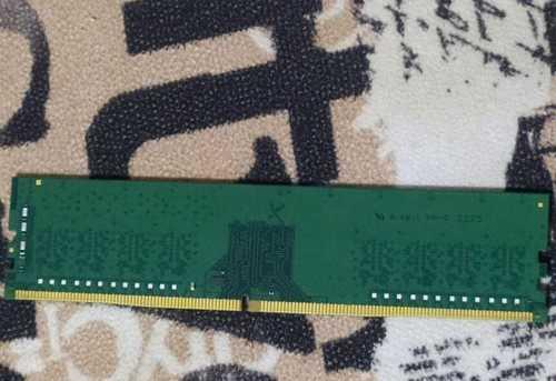 Оперативная память ddr4 kingston 8gb 2666mhz