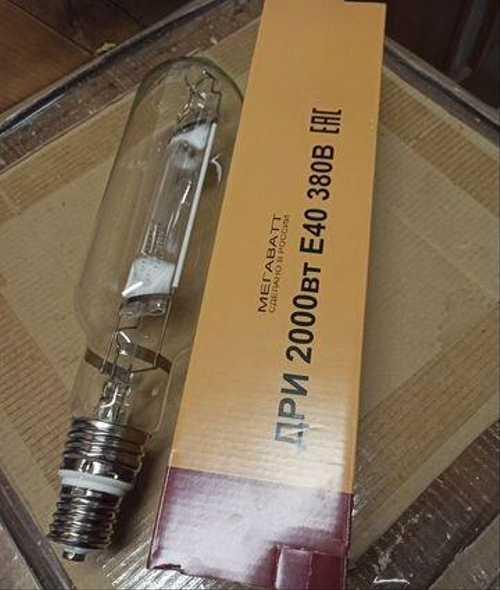 Металлогалогенная лампа мегаватт дри-2000/380