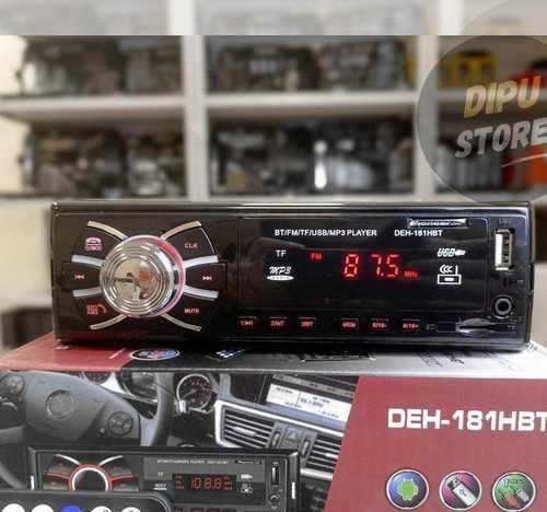 Автомобильная магнитола Pioneer 1Din 12v bluetooth