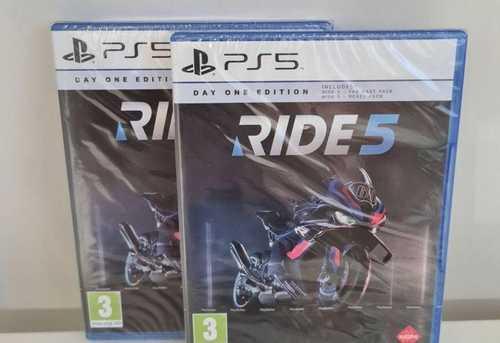 Ride 5 ps5 диск новый