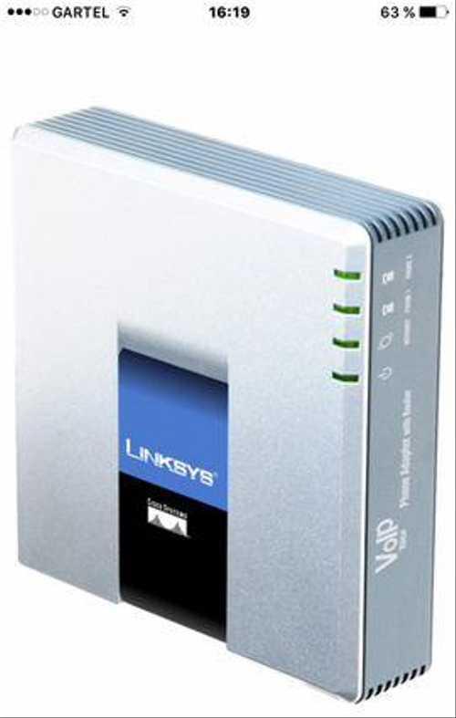 Адаптер Linksys SPA2102-EU