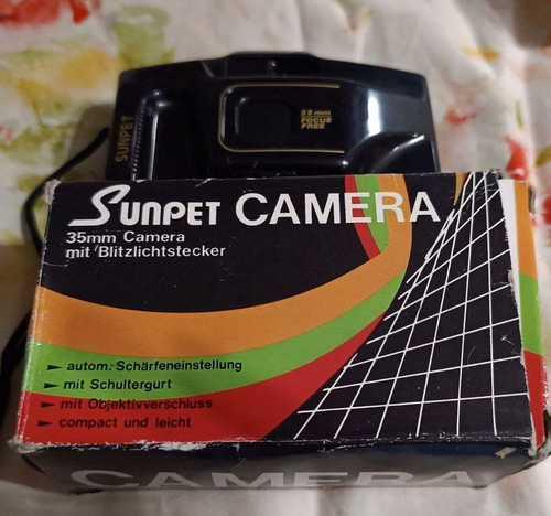 Пленочный фотоаппарат sunpet 35 mm