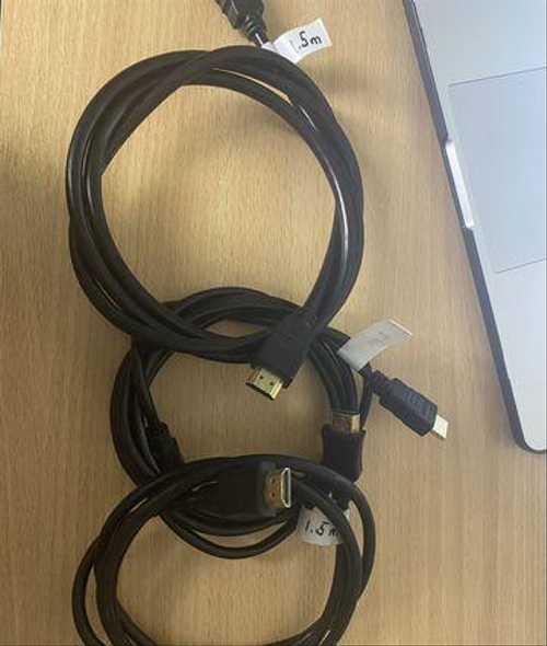 Провод hdmi 1,5 m., 2,0 m. б/у