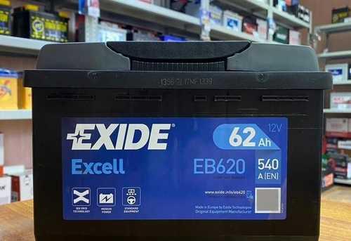 Аккумулятор Exide 62 Ач на Ситроен Рено Киа Пежо