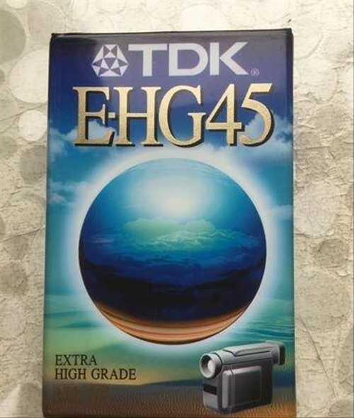 Продам видеокассету TDK E-HG45, новую