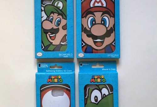 Чехлы для телефонов по Super Mario Марио