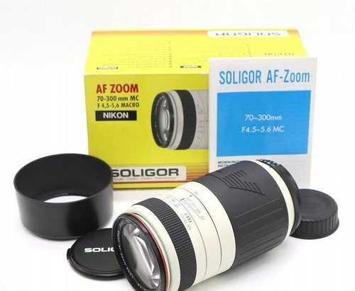 Soligor 70-300mm f/4.5-5.6 AF Zoom MC for Nikon F