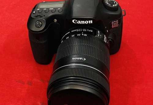Canon EOS 60D Kit EF-S 18-135mm f/3.5-5.6 IS Москва | Фототехника ...
