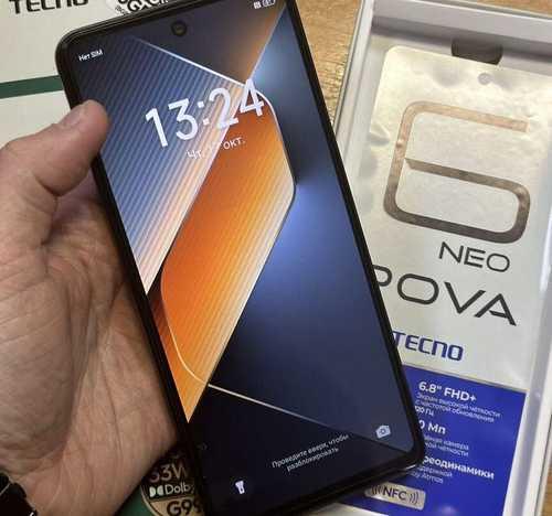 TECNO Pova 6 Neo, 8/128 ГБ