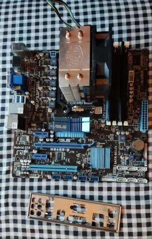 Комплект процессор AMD FX-8120 + материнская плата