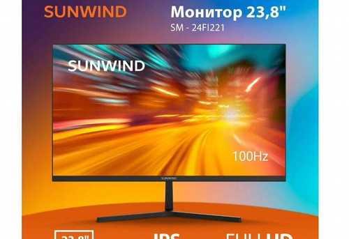 Новый монитор 24 SunWind SM-24FI221 гарантия