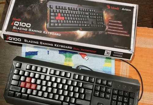 Игровая клавиатура a4tech q100