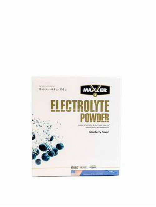 Maxler Electrolyte Powder 68 г 15 шт Blueberry