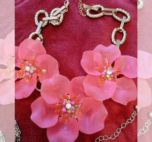 Колье бижутерия Французская