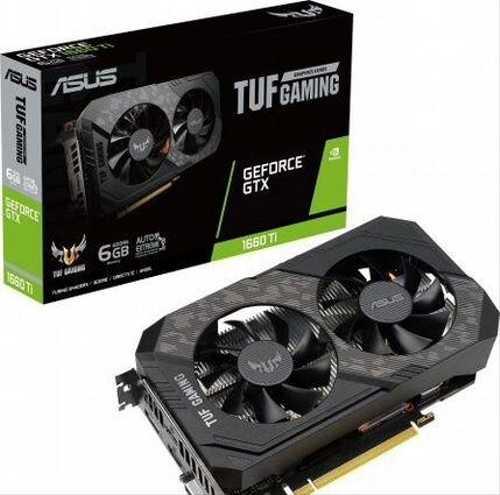 Видеокарта Asus GeForce GTX 1660 Ti TUF Gaming EVO