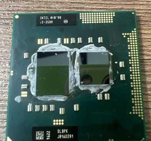 Процессор intel core i3 350m