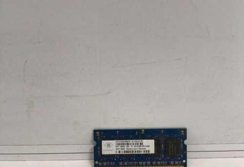 Оперативная память SO-dimm DDR2 Nanya 512Mb 5300S