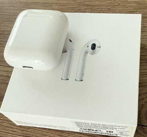 Беспроводные наушники apple airpods