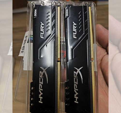 Оперативная память hyperx fury 16gb