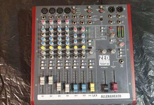 Михшер звуковой Allen & Heath ZED60-10FX