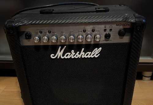 Комбоусилитель marshall mg15cfx