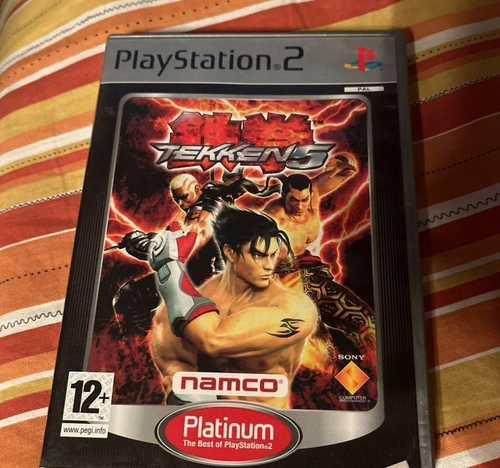Продум Tekken 5, на PS2 с мануалом