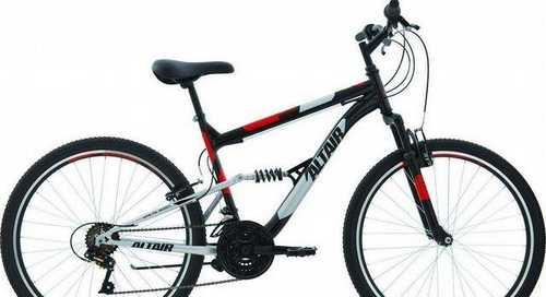 Велосипед Altair MTB FS 26 серый\оранжевый