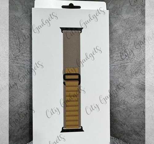 49mm Tan Alpine Loop - Black Titanium Finish